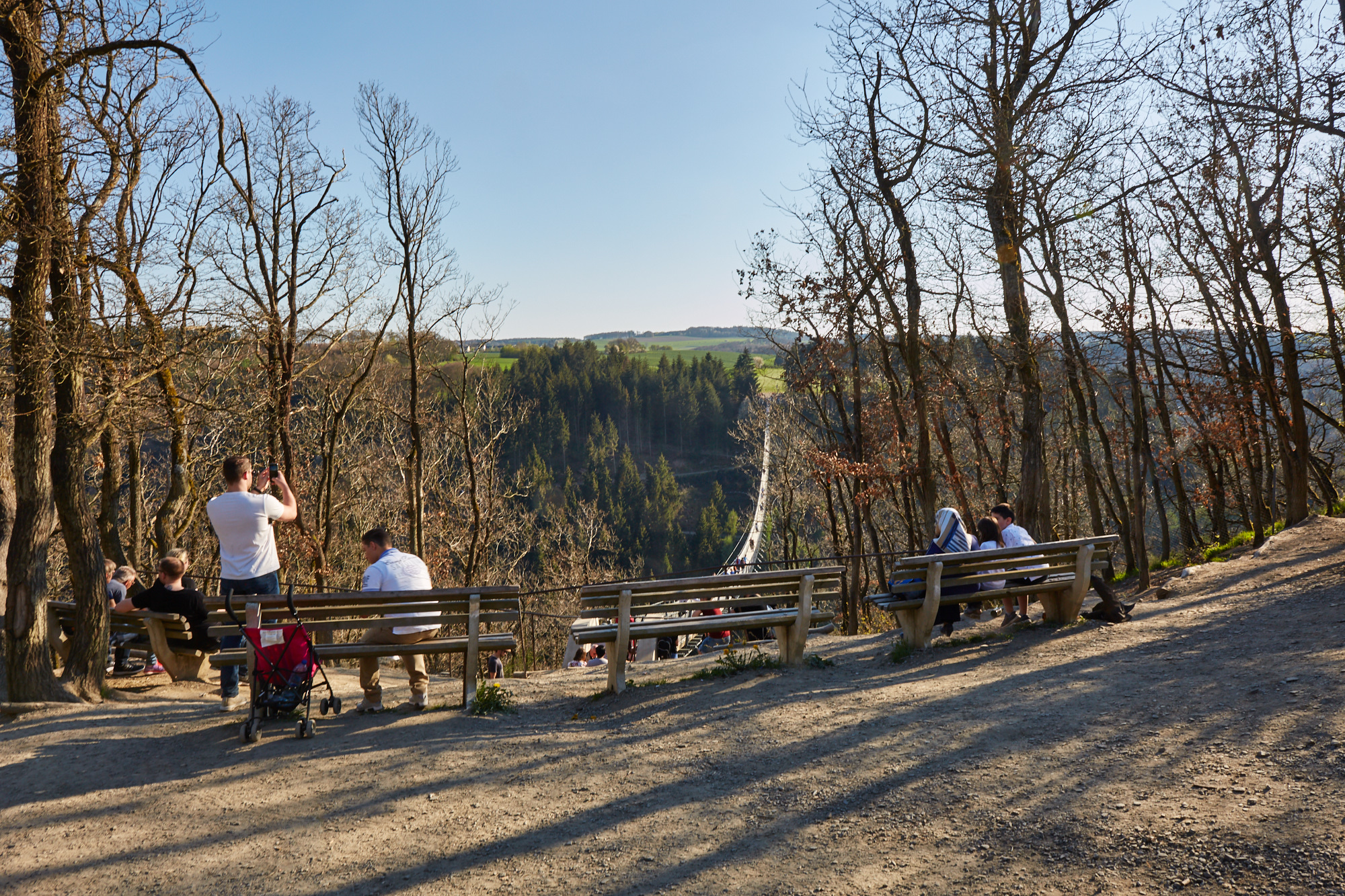 Hängeseilbrücke Geierlay bei Mörsdorf - Rundweg Geierlayschleife ...