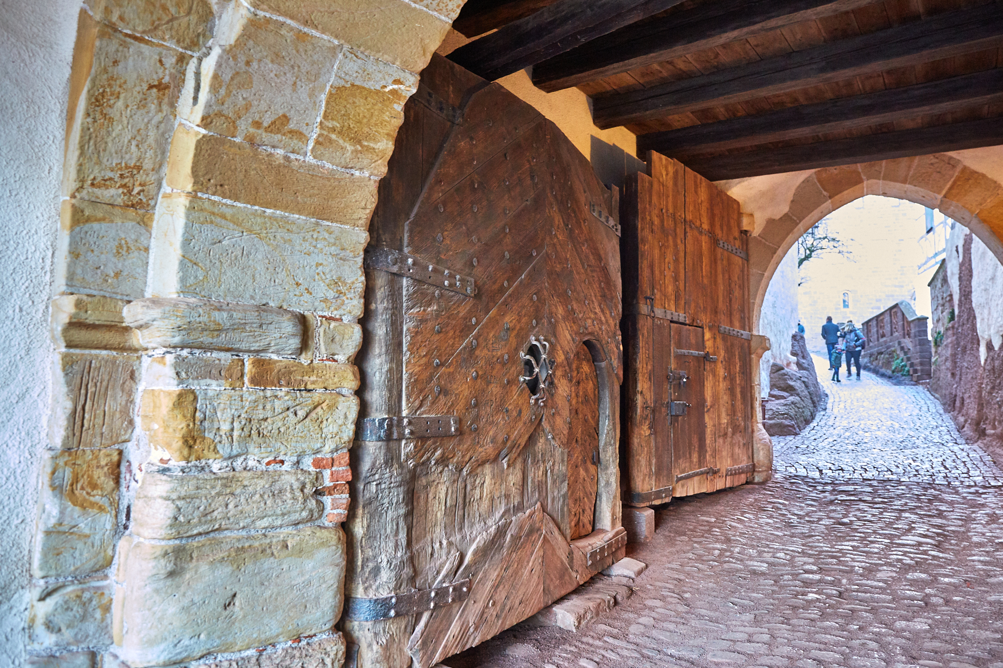 Wartburg im Thüringer Wald / Eisenach - eine der bedeutesten Burgen ...