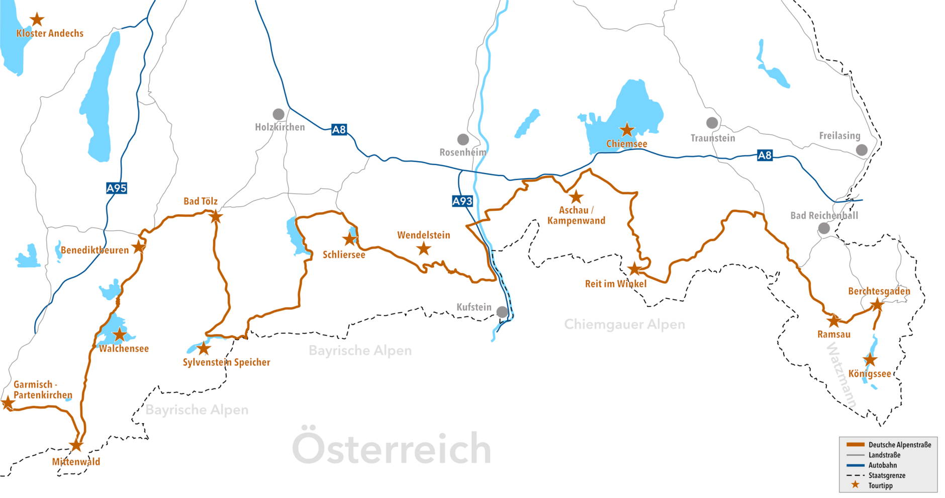 Deutsche Alpenstraße - Mit dem Wohnmobil von Garmisch anch ...